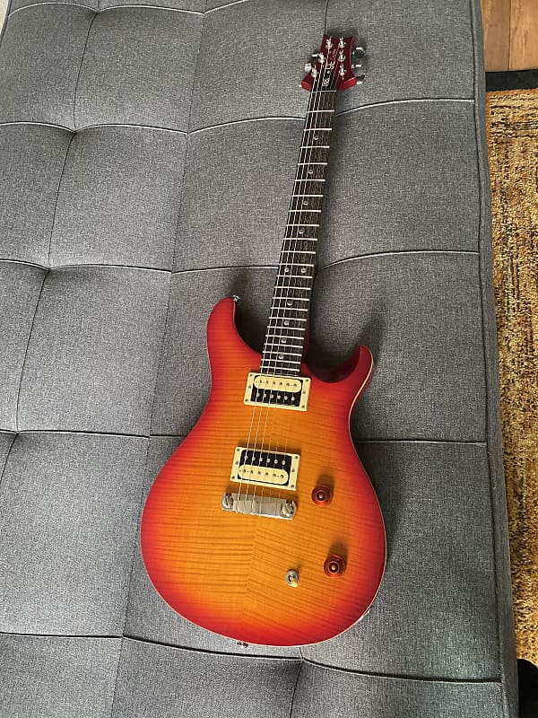 PRS SE Custom 22 with Stoptail Tailpiece 2009 Cherry Sunburst | Reverb