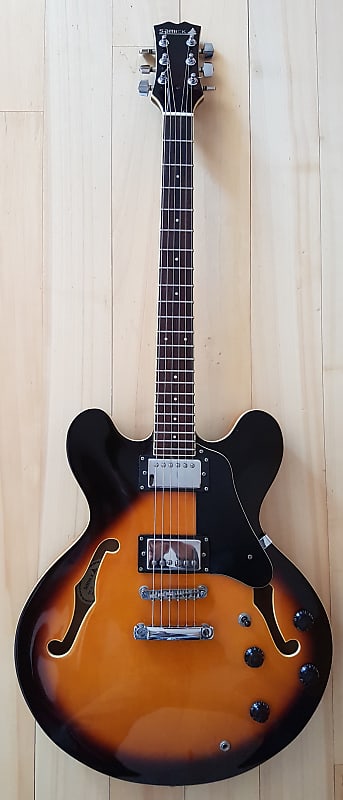 SAMICK SAN-450 Tobacco Sunburst 1993 Sunburst | Reverb