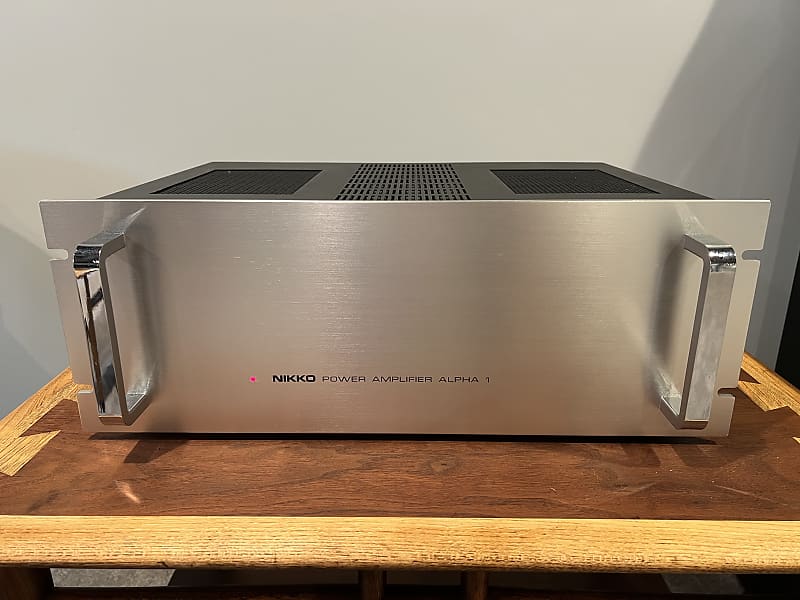 Nikko Alpha I Stereo Power Amplifier | Reverb