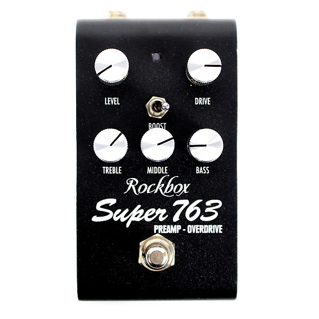 NEW! Rockbox Super 763 Pre-Amp / Boost Black FREE | Reverb UK