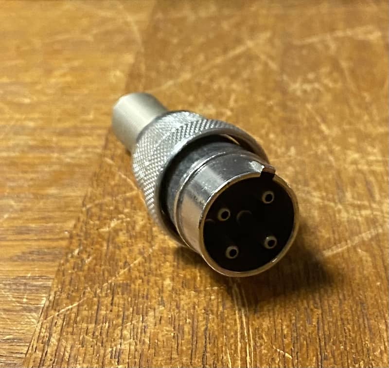 New Old Stock Amphenol 4 Pin Microphone Connector, Shure, EV | Reverb