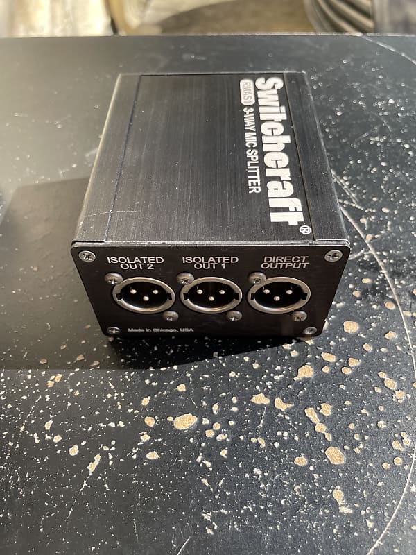 Switchcraft RMAS1 3-Way Mic Splitter | Reverb