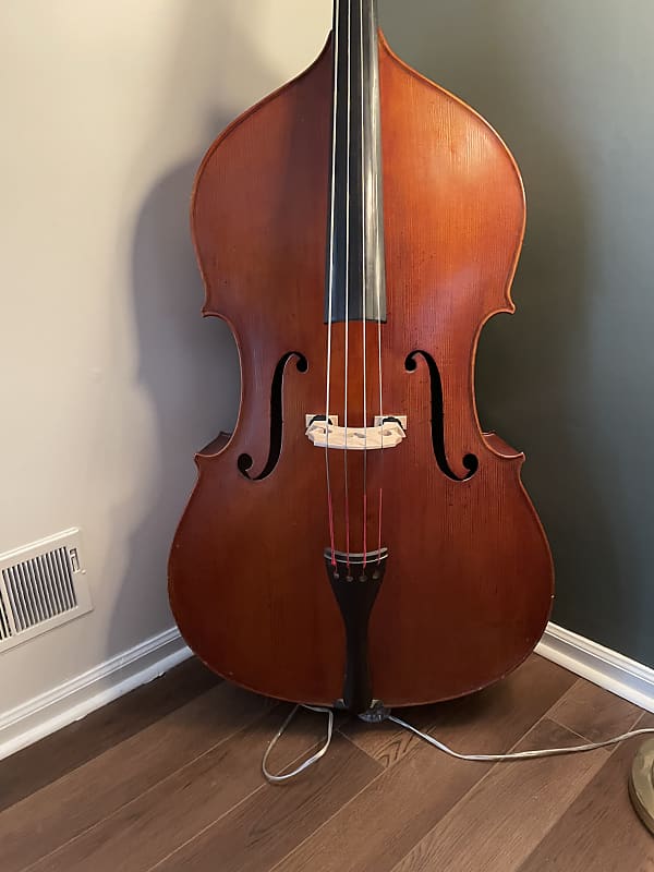 Fully carved Balaz Akos Panormo double bass 2012 | Reverb