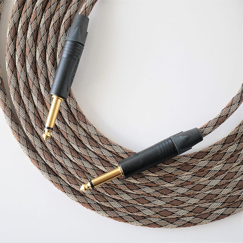 JStomps NEW 15ft. Inst Cable, Mogami 2524 Gold Neutrik plugs | Reverb