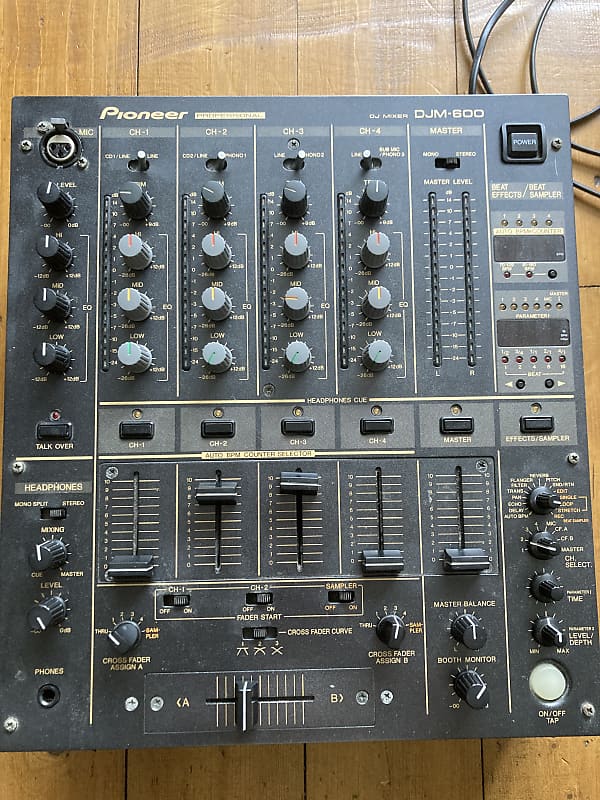 Pioneer DJM 600 Mid 90s, original box and manual | Reverb