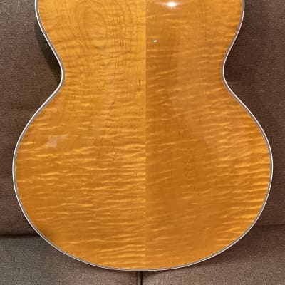 2008 J Triggs Archtop in Vintage Yellow w/OHSC! | Reverb