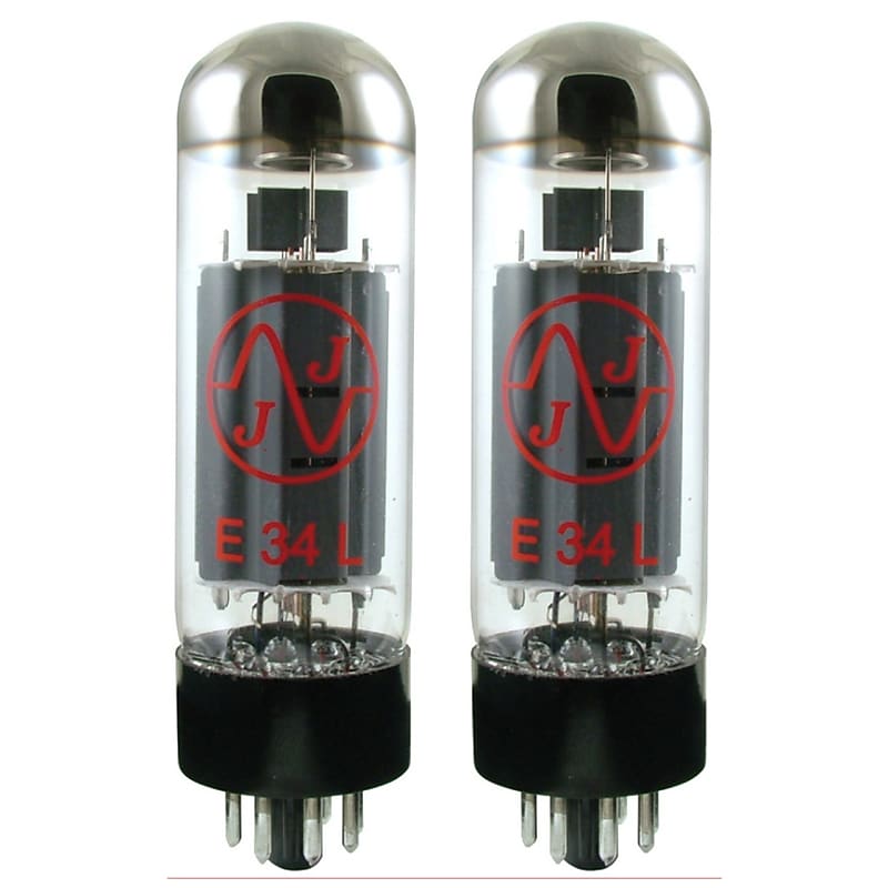 JJ ELECTRONIC E34L POWER VACUUM TUBES - APEX MATCHED PAIR | Reverb
