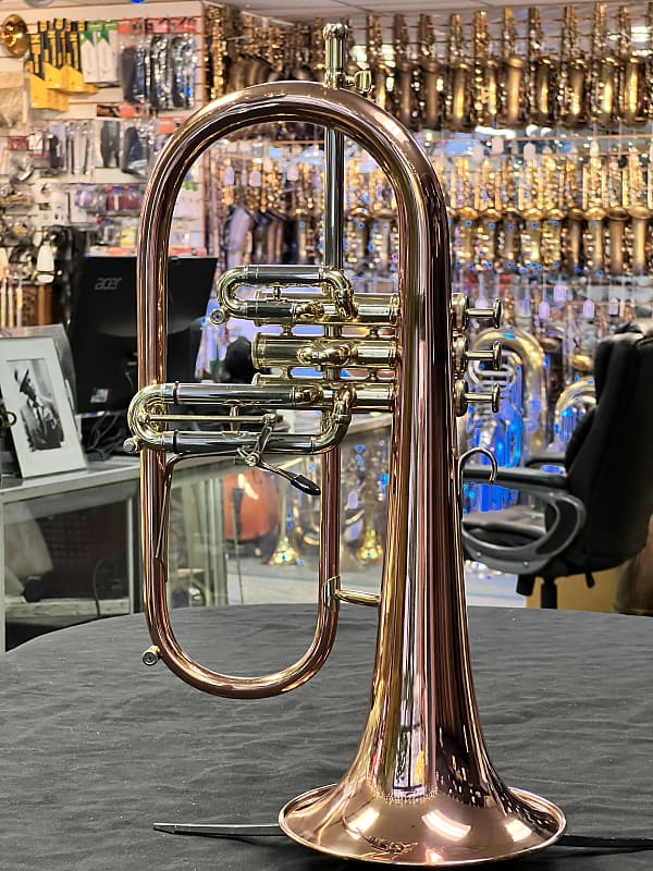 Zigmant Kanstul Copper Bell Flugelhorn | Reverb