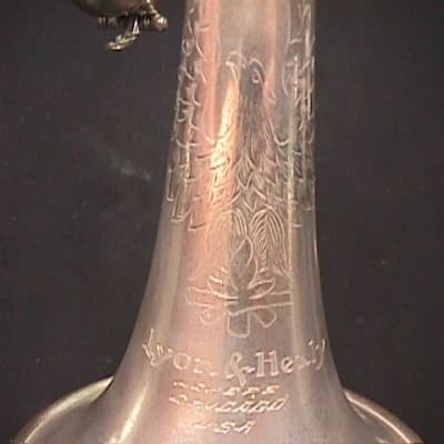 A Real Nice Vintage Lyon & Healy Bb Trumpet in it's Beautiful | Reverb