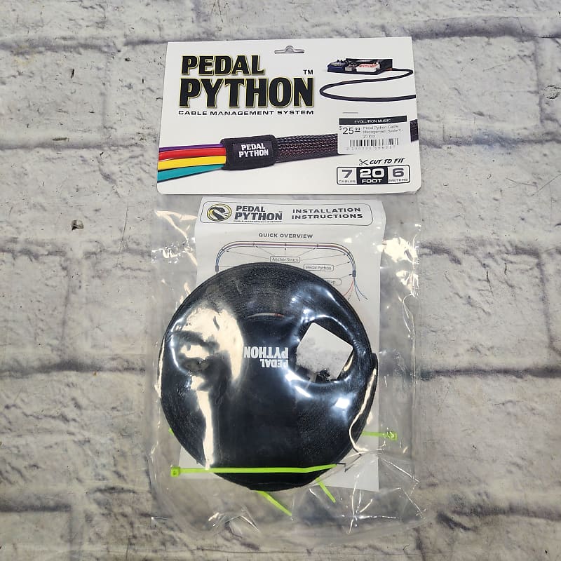 Pedal Python Cable Management System - 20 foot | Reverb