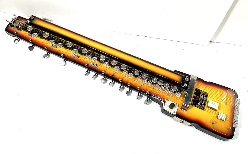 Vintage Electric Shahi Baaja with sympathetic drone strings | Reverb