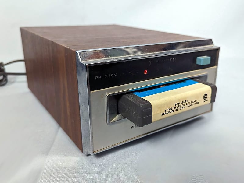 Vintage Zenith D635W Stereo 8 Track Player - Woodgrain | Reverb