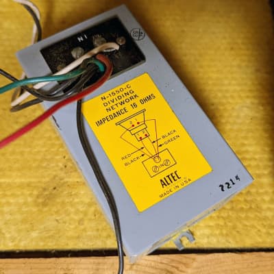 Vintage Altec Lansing 615B 16 Ohm Duplex Speaker - 1970's PA | Reverb