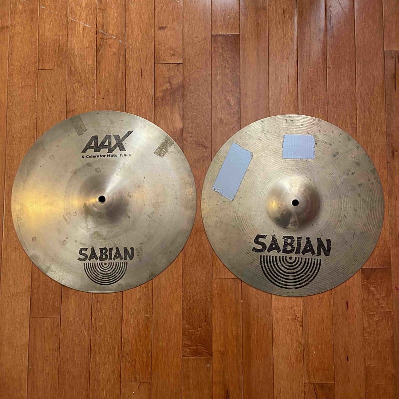 Sabian 14" AAX / AA hi-hats | Reverb