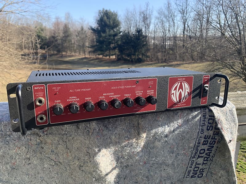 SWR Bass 350 1990s Bass Head w/ Manual | Reverb
