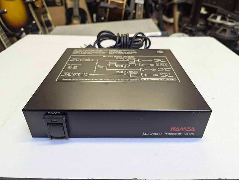 Super Clean! 1987 Ramsa WS-SP2 Compact Stereo Electronic | Reverb