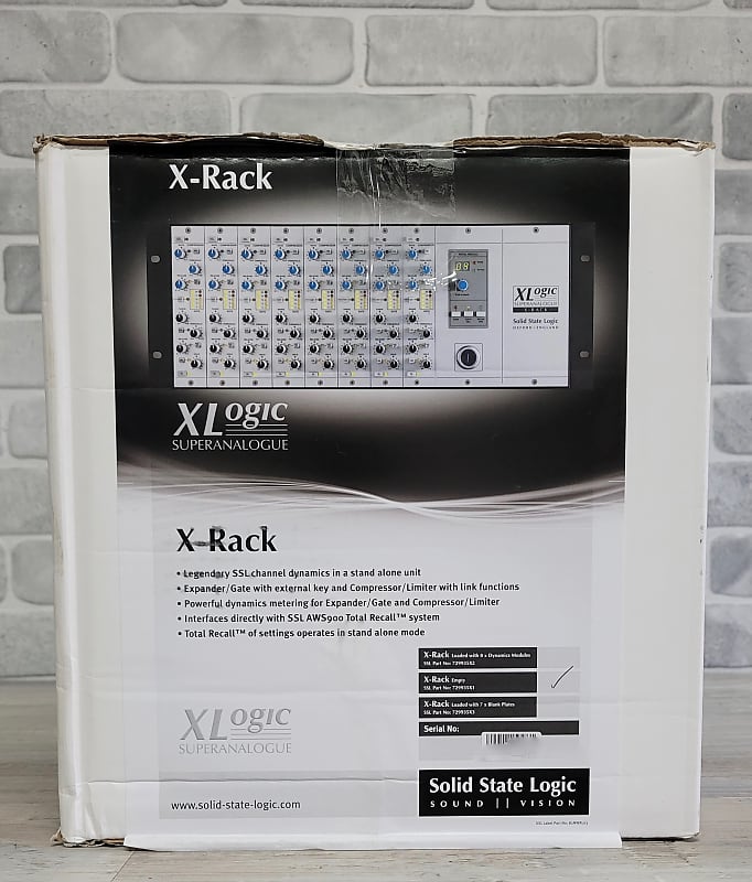 Solid State Logic SSL XLogic X-Rack Chassis | Reverb