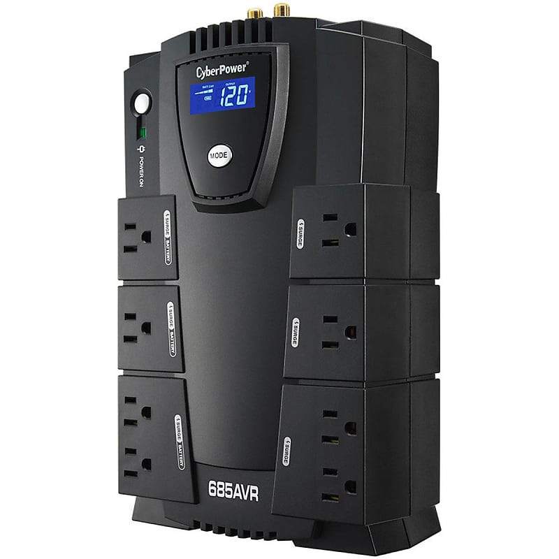 CyberPower Intelligent LCD Computer Battery Backup, 685VA | Reverb