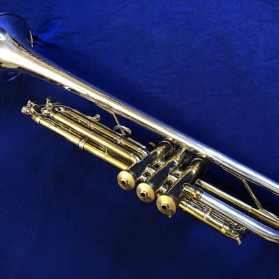 King SilverTone Trumpet 1935 - Sterling Silver Bell | Reverb