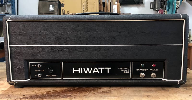 Vintage 1972 Hiwatt Custom Slave 200 - model STA-200 | Reverb