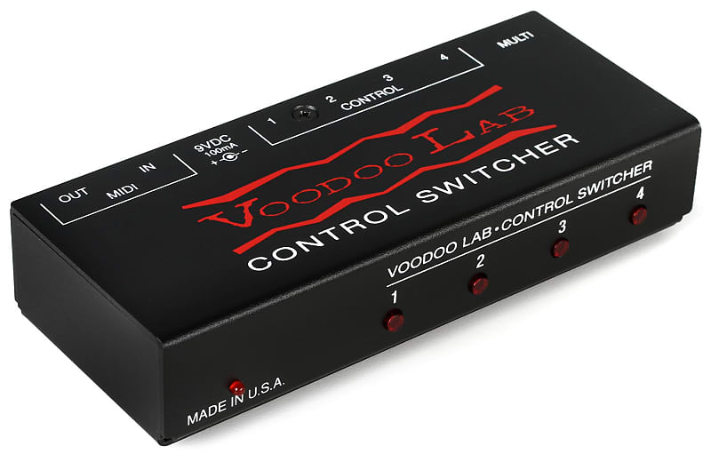 Voodoo Lab Control Switcher MIDI Amp Channel Switcher | Reverb