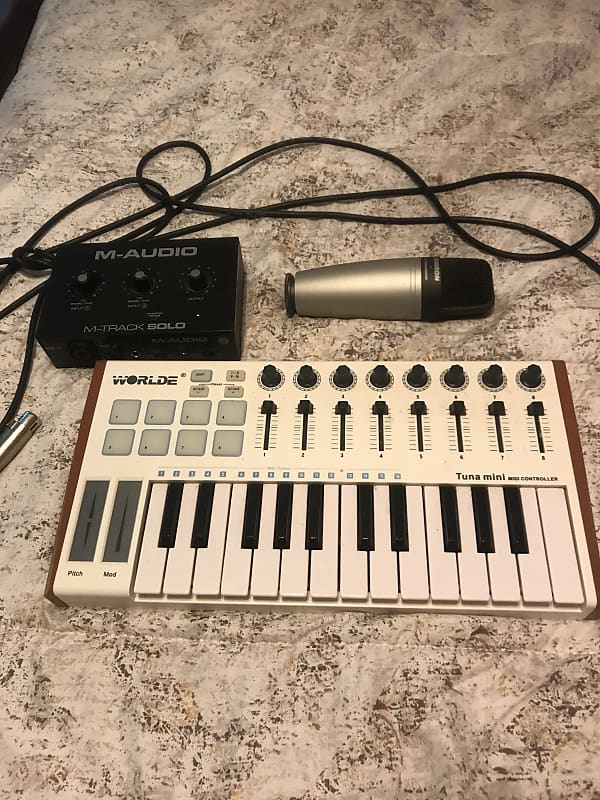 Samson C01 W/ Midi Keyboard and Audio Interface | Reverb