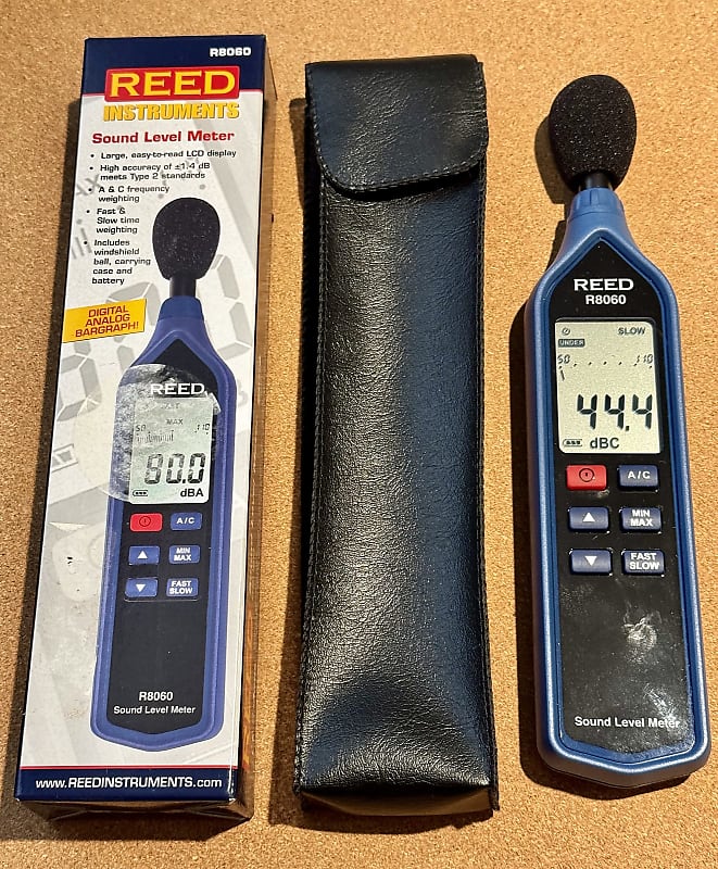 Reed Sound Level Decibel Meter R8060 | Reverb