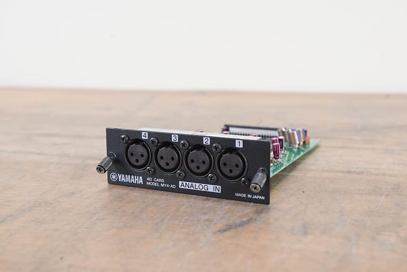 Yamaha MY4-AD 4-Channel Analog Input Card (church | Reverb Canada