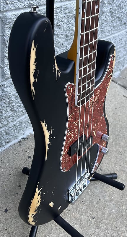 GAMMA Custom Bass Guitar PR23-02, 4-String Alpha Model, | Reverb