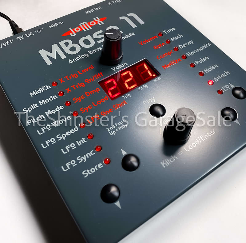 JoMox MBase 11 Analog Bass Drum Synth Module | Reverb