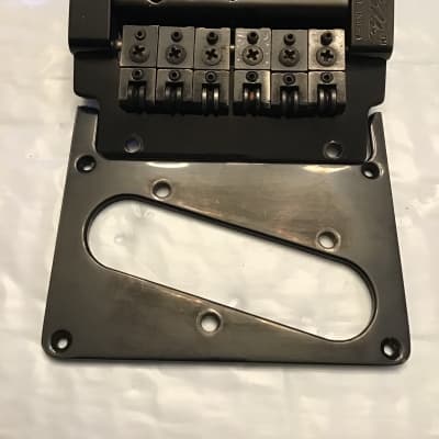 Kahler telecaster style adapter plate - black METAL--VG!!!! | Reverb
