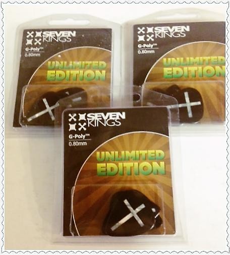 Christian Cross Pick Packs x 3 by 7-Kings | Reverb