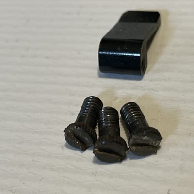 80's Bill Edwards Kahler USA Guitar Black Finger Flip Behind | Reverb