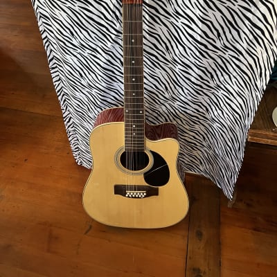 Charvel 12 string acoustic 1990s Spruce/natural | Reverb