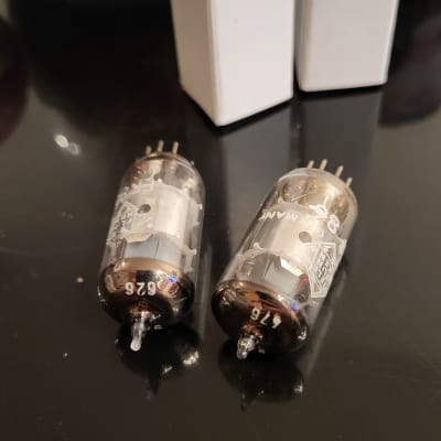 Telefunken Germany EF86 early 60s silver cage,diamond | Reverb