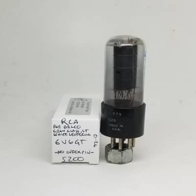 RCA 6V6GT NOS Tube 1950s | Reverb