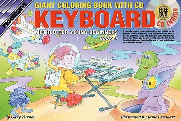 Progressive Keyboard Book 1 For Young Beginners Giant | Reverb