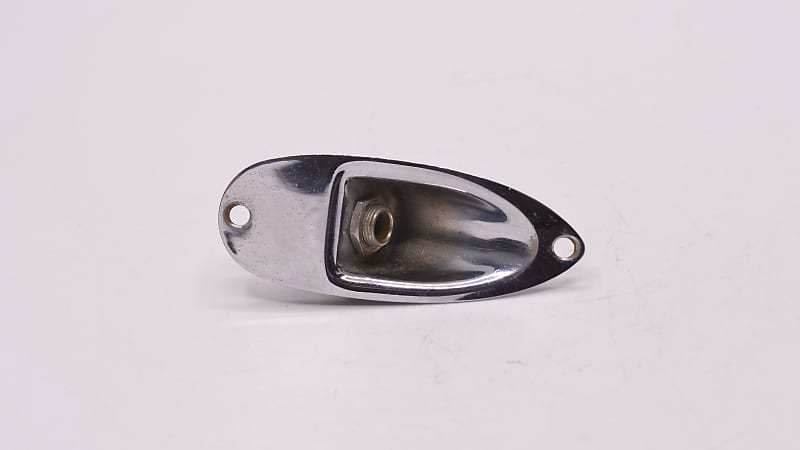 1970s Vintage Fender Stratocaster Input Jack Plate Cup | Reverb
