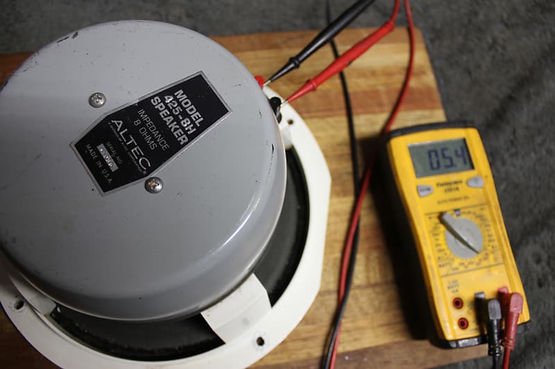 Altec 425-8H/100 Watts 8 Ohm 10" Guitar Speaker | Reverb