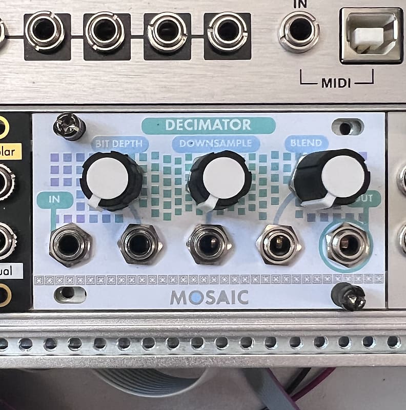 Mosaic Decimator 1U Bit Crusher Module | Reverb