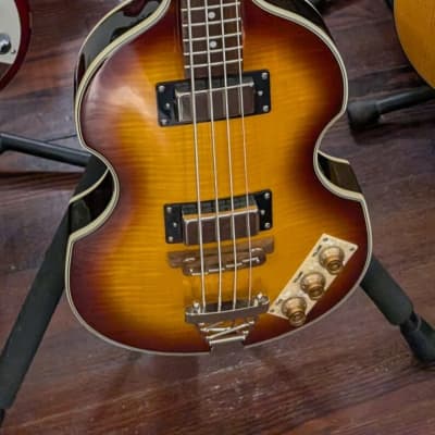 Epiphone EB1 Violin Viola Fretless Electric Bass Guitar NICE | Reverb