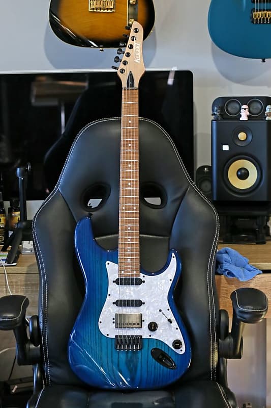 Kiesel Delos 2019 Trans aqua burst | Reverb