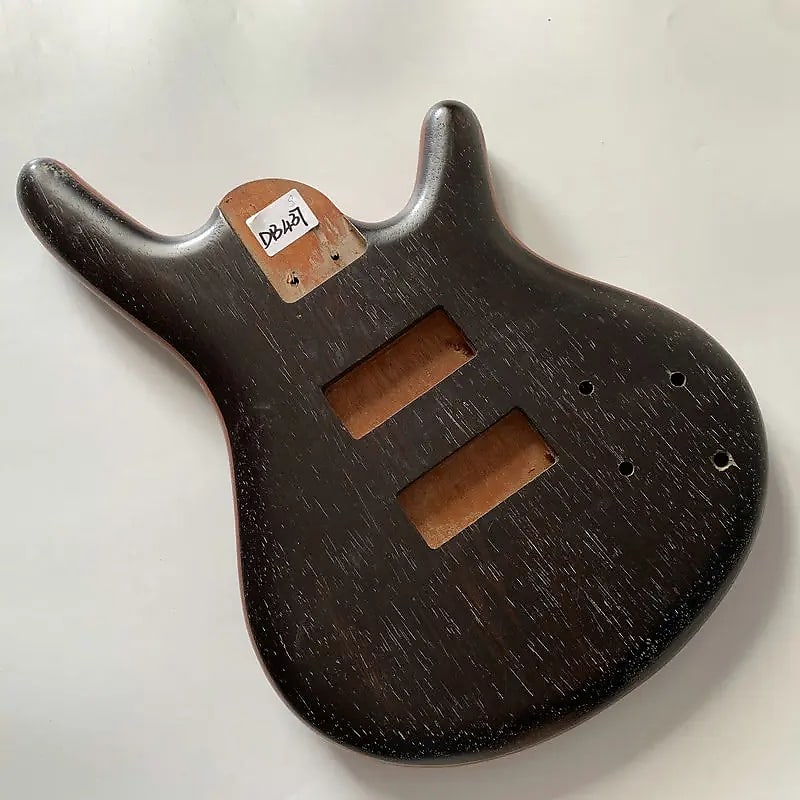 Wenge Wood Top 5/6 String Electric Bass Body DIY Project | Reverb UK