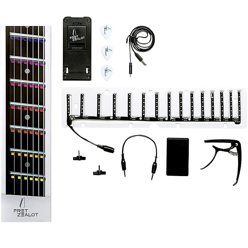 Fret Zealot LED Guitar Instruction 24.75" Scale Length | Reverb