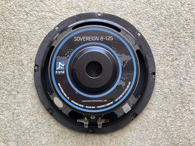 Fane Sovereign 8-125 125w 8ohm 8" mid/bass speaker | Reverb