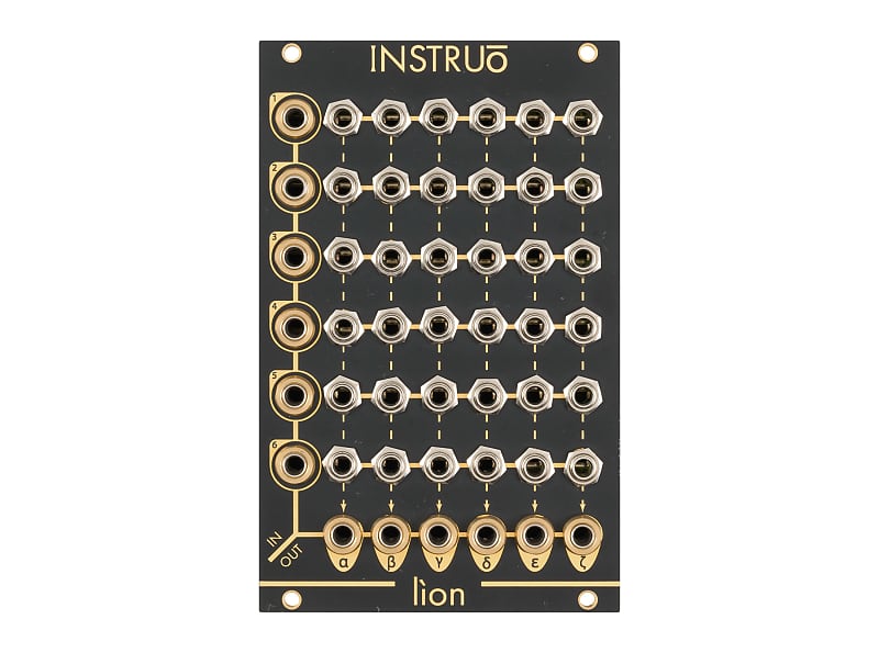 Instruo lìon 6 x 6 Pin Matrix Mixer [USED] | Reverb