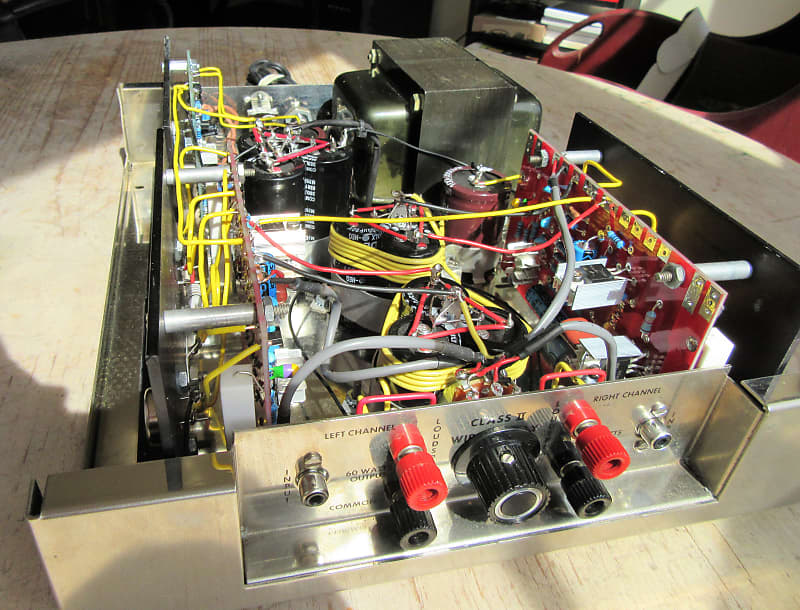 Fully Rebuilt Dynaco Stereo 120 Amplifier, New Boards | Reverb