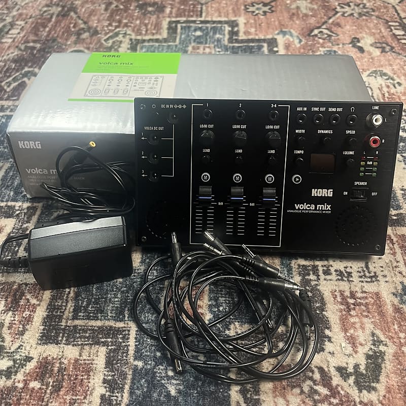 KORG Volca Mix Analogue Performance Mixer With Box! R107 | Reverb