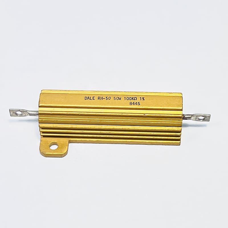 Dale RH-50 Wirewound Resistor 100K Ohm 50W 1% RH Series | Reverb
