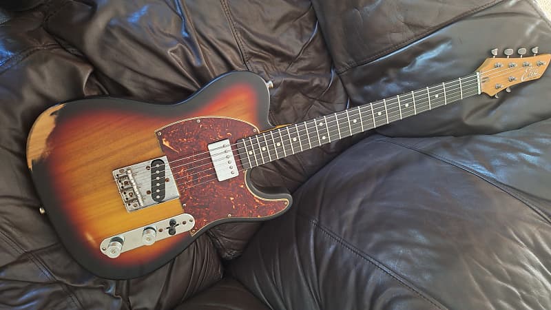 Eko Tero Relic Tele Copy 2022 Sunburst MINT Free Shipping! | Reverb